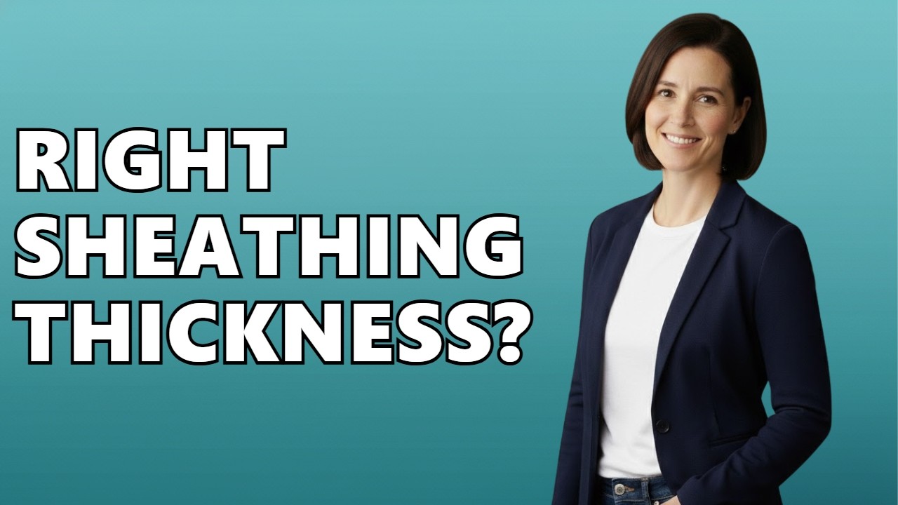 How Thick Should Wood Roof Sheathing Be?