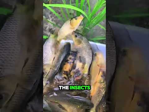 Amazing rice paddy fish farming technique in thailand!