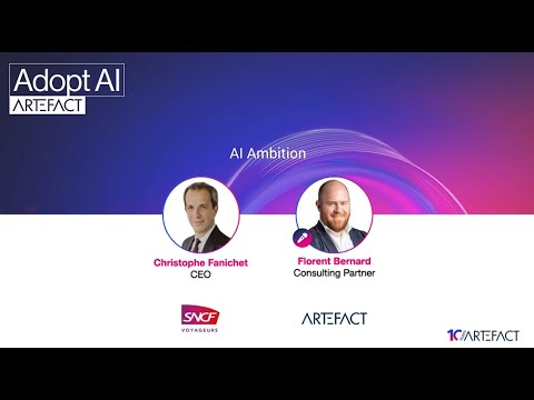 Christophe Fanichet, CEO of SNCF Voyageurs on AI Ambition | Adopt AI Summit June 5th, 2024 - Paris