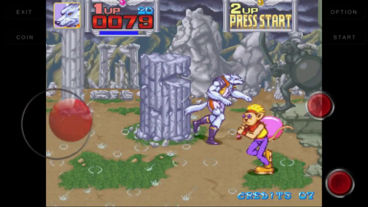 Metamorphic Force MAME on Android - Stage 1
