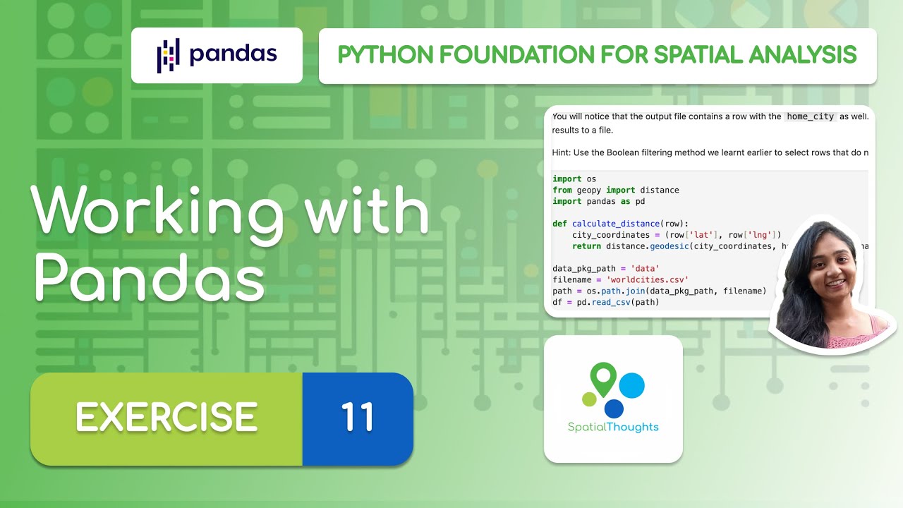 Exercise 11 - Working with Pandas - Python Foundation for Spatial Analysis