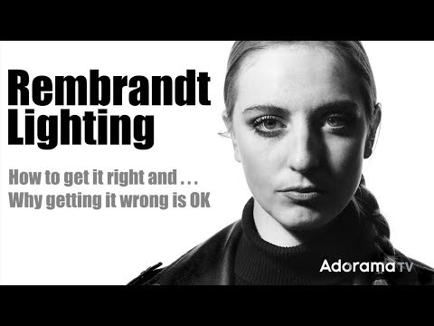 How to get Perfect Rembrandt Lighting: Take and Make Great Photography with Gavin Hoey