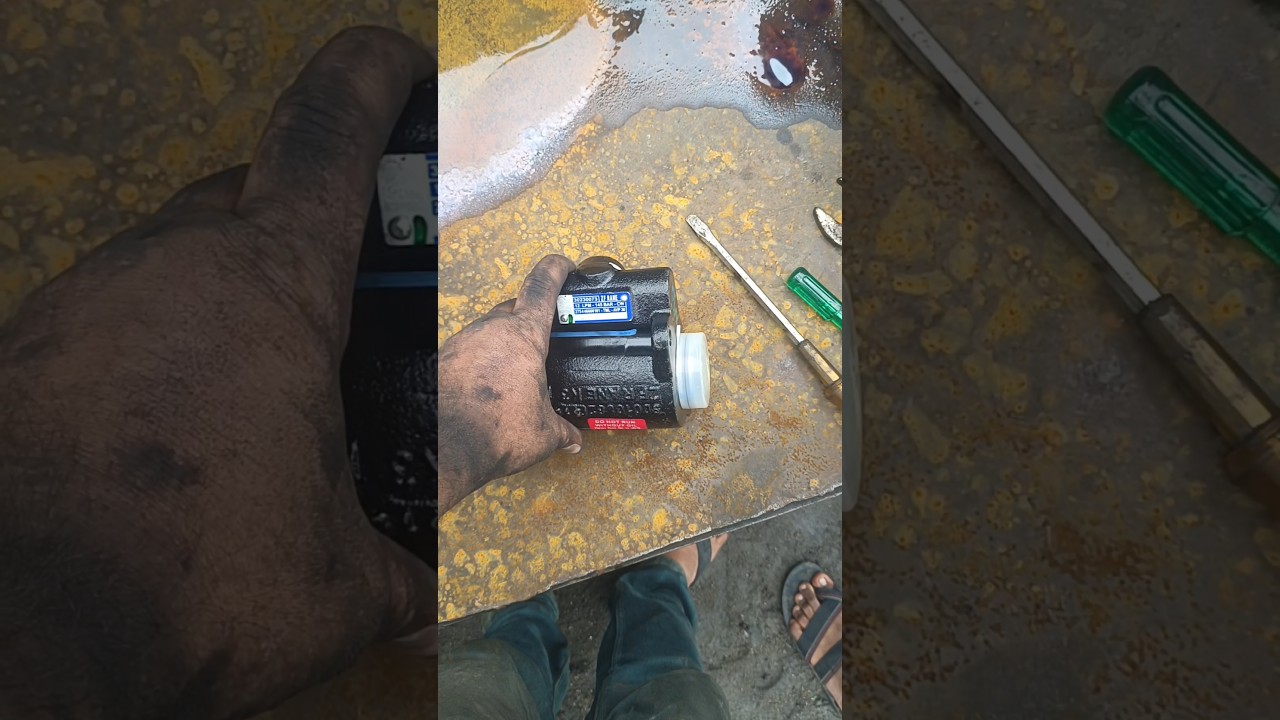 Tata#truck ka#steering#pump please like and subscribe