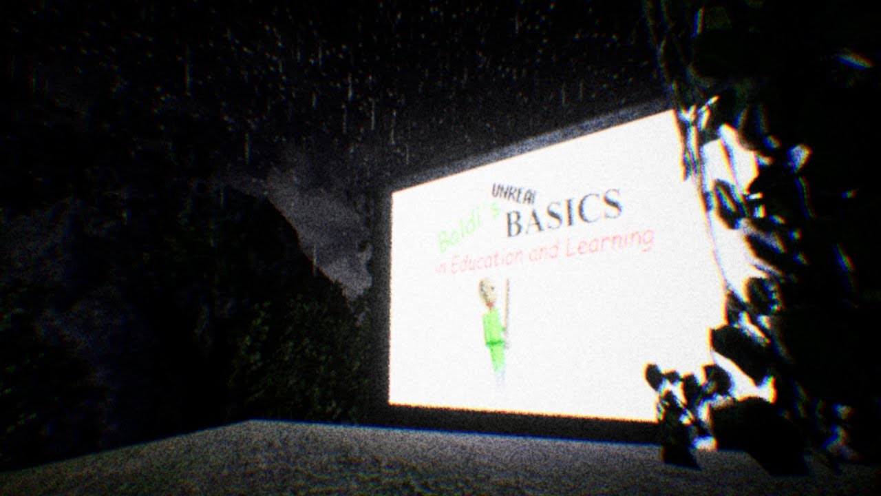 Baldi's Unreal Basics (Extremely Realistic)
