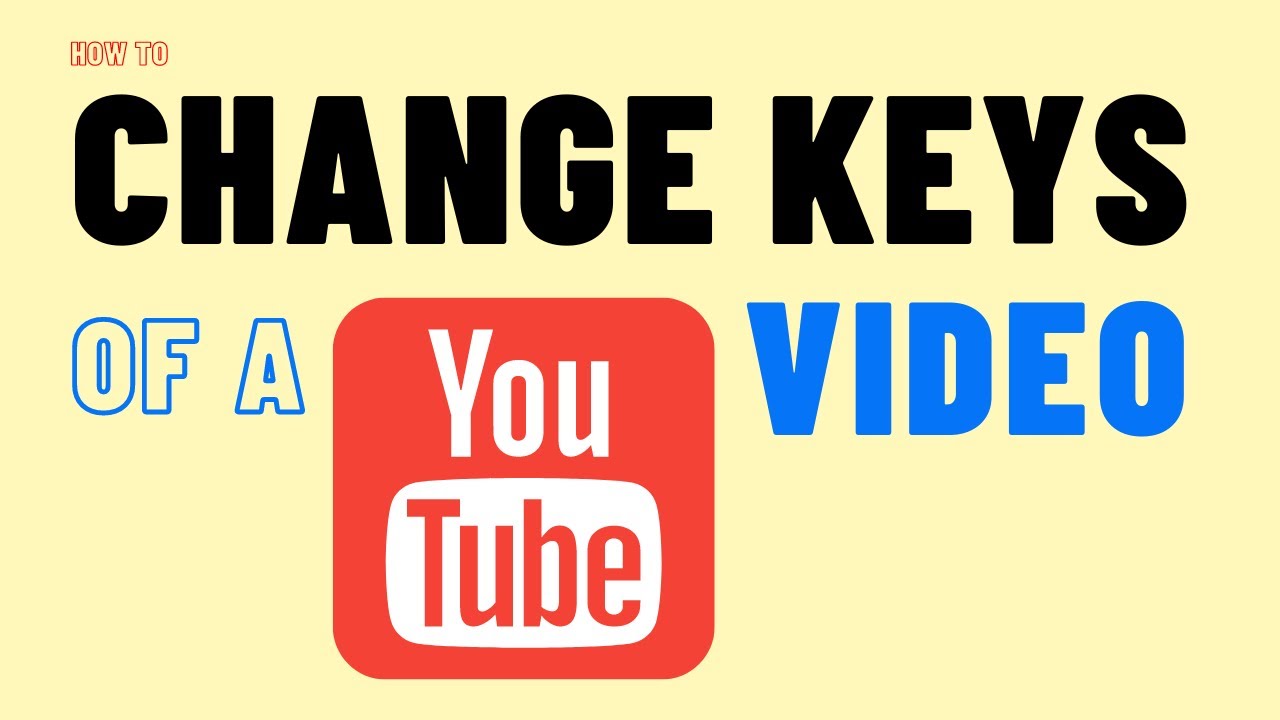 How To Change Key of A YouTube Video - Transpose for Singers | Google Transpose Extenion