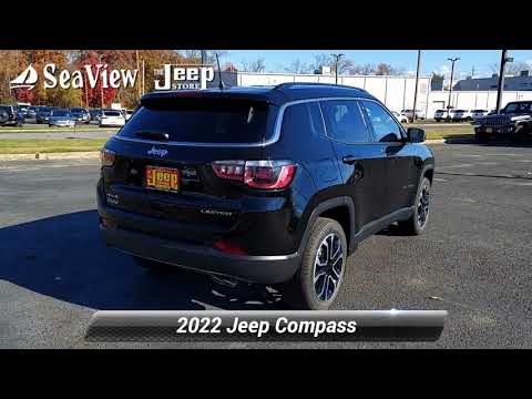 New 2022 Jeep Compass Limited, Ocean Township, NJ J220016