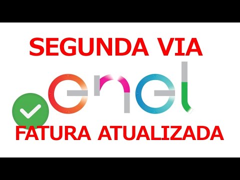ENEL 2 Via de Conta - Fatura, Emissão Segunda Via Atualizada