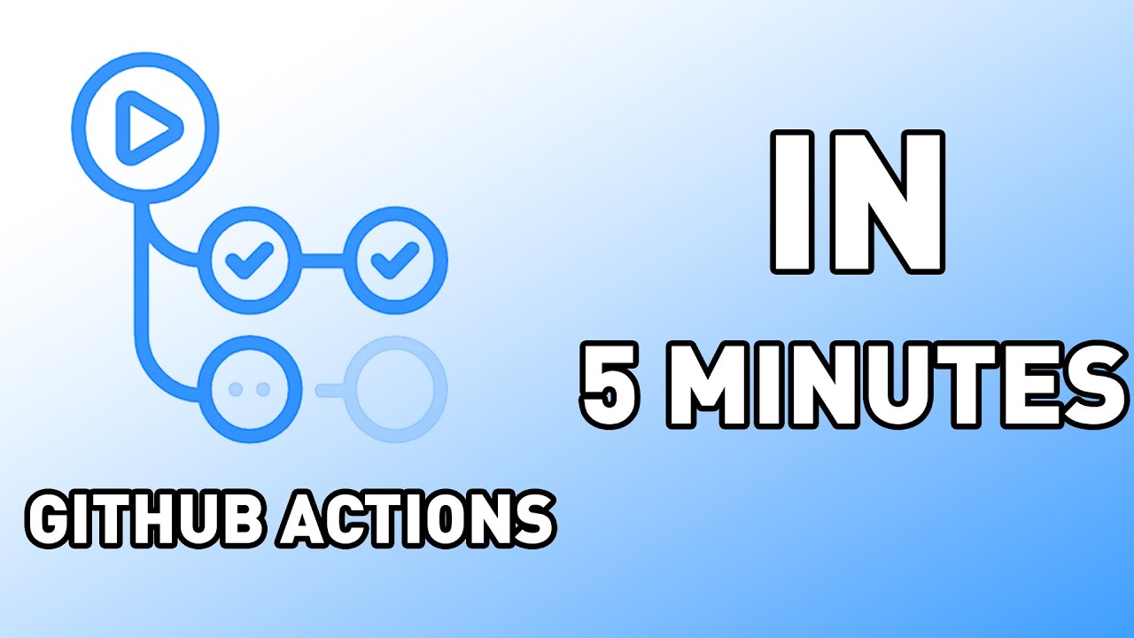 world's shortest GITHUB ACTIONS tutorial