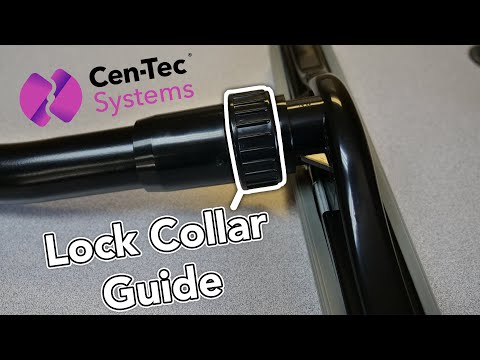 Proper Lock Collar Usage for Cleaning Wands.