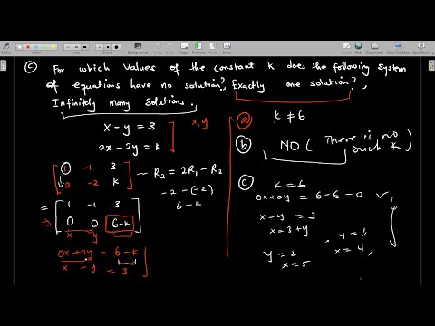 Understanding Systems of Equations (One Solution, No Solution, and Infinitely Many Solutions