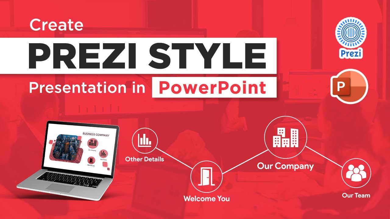How to create Prezi Presentation in PowerPoint (2022) #powerpoint #microsoftpowerpoint