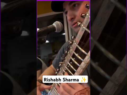 Rishabh Rikhirim Sharma || Making Of Chanakya ❣️✨ #sitar #classicalimusic #icmtabla #shorts