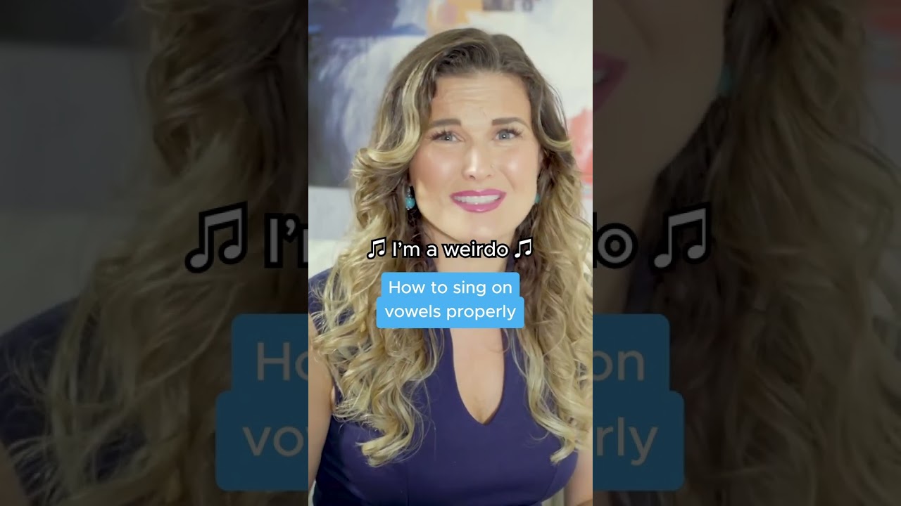 How To Use Sing On Vowels Properly