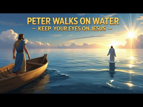 Peter Walks on Water – Story 13 | Bible Stories #viralvideo #biblestories