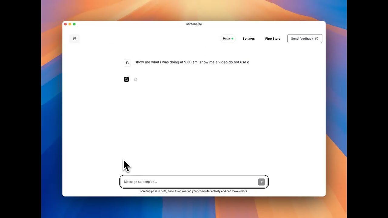Local and OSS AI powered by everything you've seen, said, or heard, integrated with Obsidian ...