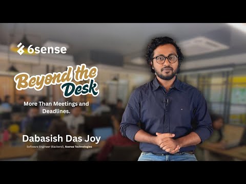 AI Changed the Way We Code ft. Dabasish Das Joy | Backend Developer | 6sense Technologies