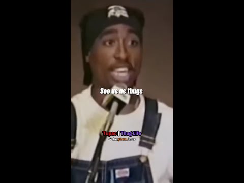 What is Thug Life | Tupac Speech