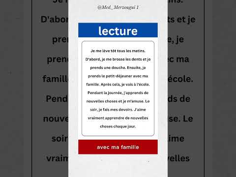 Apprendre la lecture en français #reading #french #leraning #françaisfacile