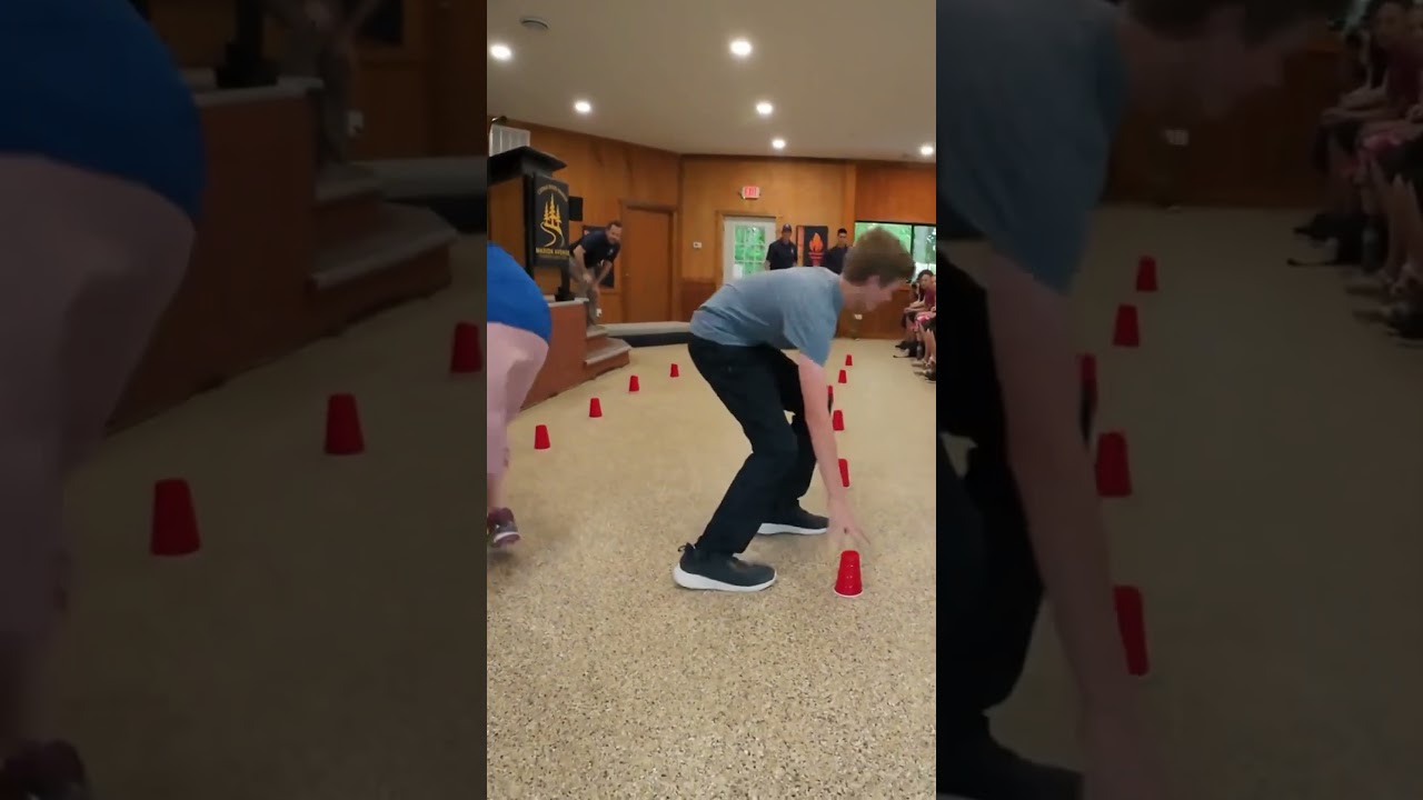 Stack and Run Cup Challenge 🎉 A Fun Party, Group, or Classroom Game #partygames  #games