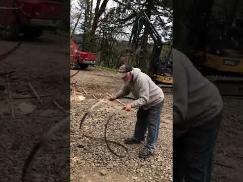 BE CAREFUL! Wood-Mizer bandsaw blade folding