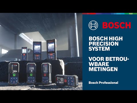 Betrouwbare metingen met het Bosch High Precision System