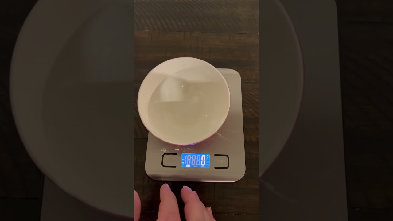 How to Use a Kitchen Scale