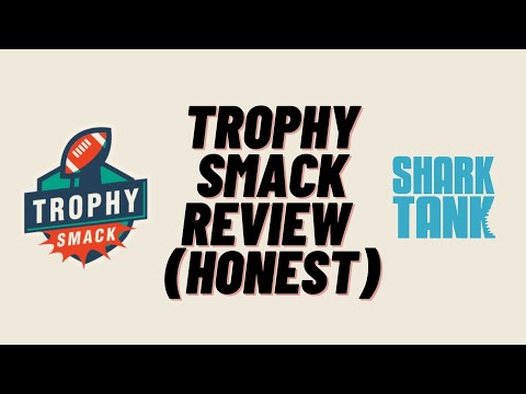 HONEST Trophy Smack Review (Custom Title) l Shark Tank Product