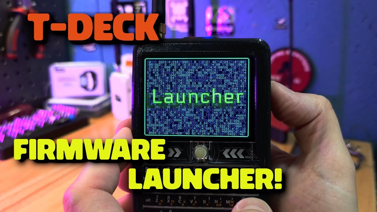Run Multiple Firmware On T-Deck!