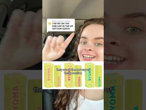 BYOMA NOTICED MY LIP OIL SHOPPING HUNT VIDEO? π±