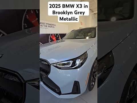 The All-New 2025 BMW X3 with M-Sport Pro package