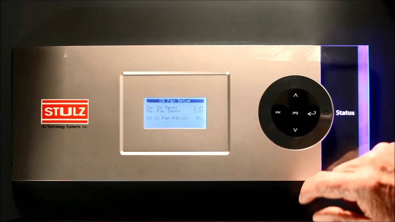 STULZ E2 Controller - Service Sub Menus