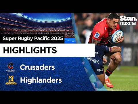 Crusaders v Highlanders Highlights | Round 15 | Super Rugby Pacific 2025