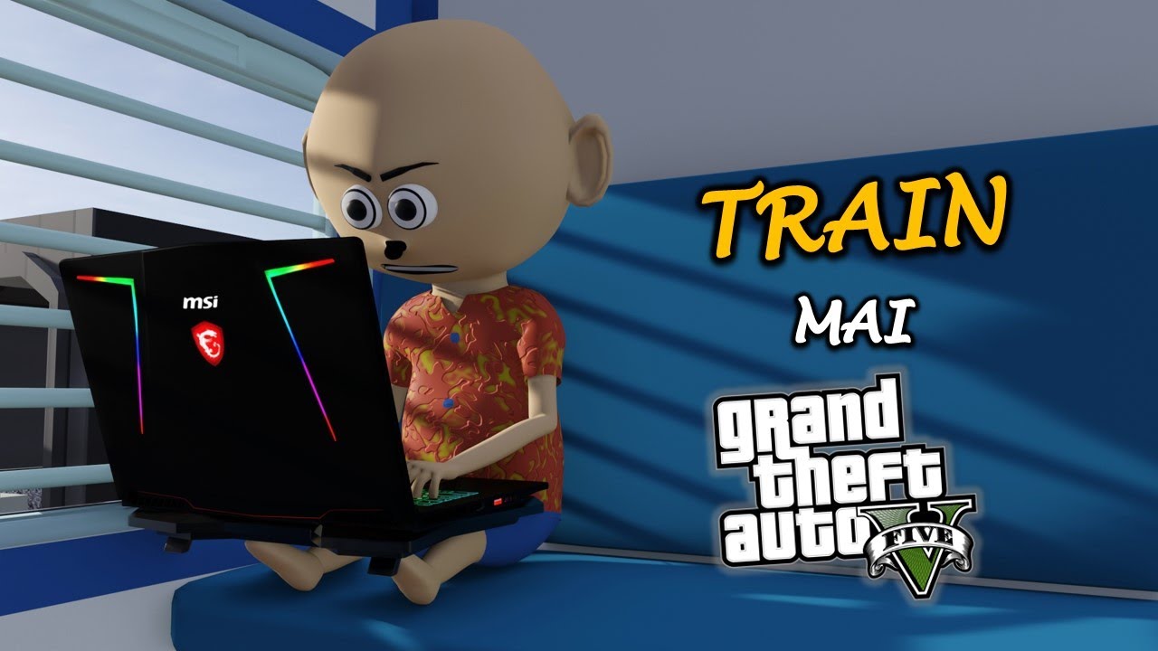 LET'S SMILE JOKE - TRAIN ME GTA V || FUNNY GAMING ANIMATION