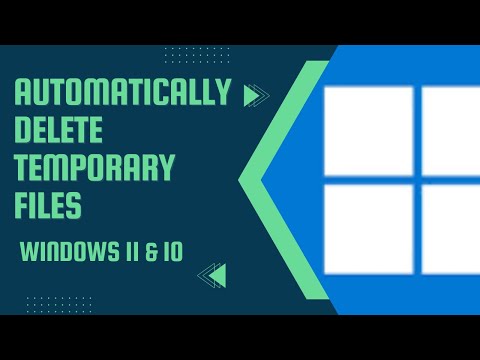 How to Automatically Delete Temporary Files in Windows 11?