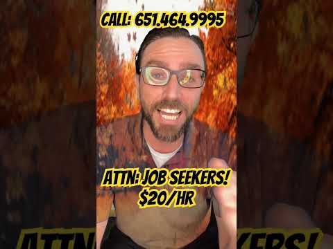 Job Seekers near Stillwater Minnesota! 2-Day Gig, paying $20 #employment #expresspros #motivation