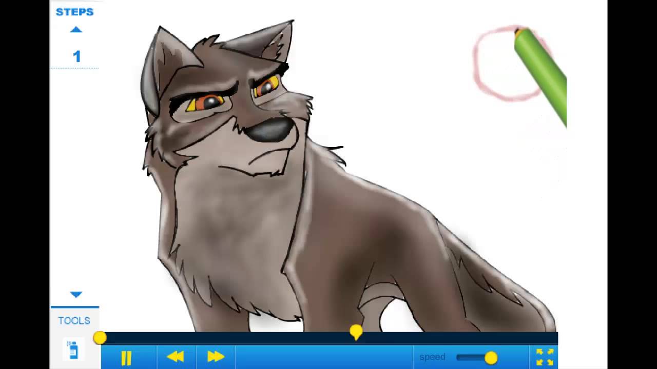How to draw Balto - Drawing Tutorial Video