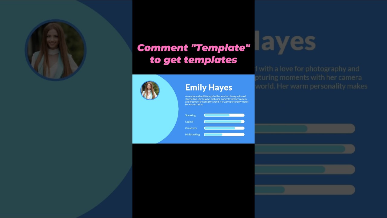 Team introduction slide that can blow everyone's mind #powerpoint #ppt #tutorial #design