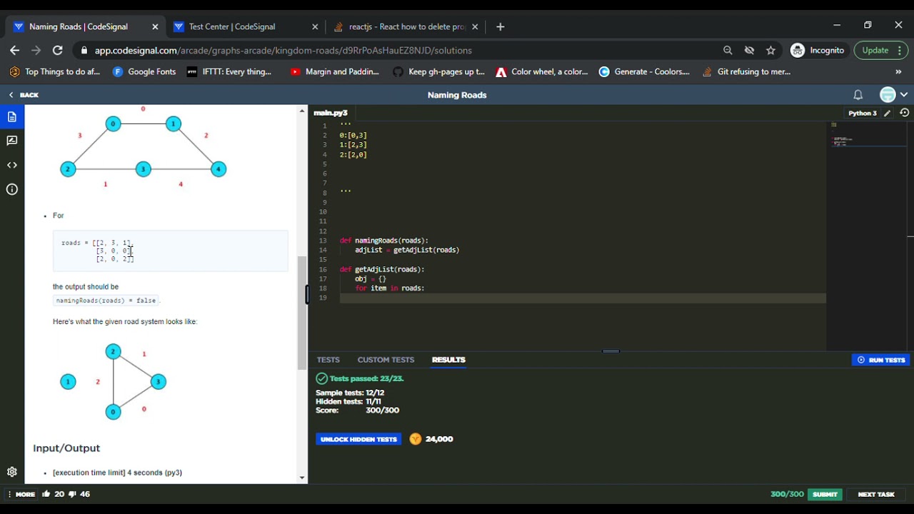 CodeSignal - Naming Roads