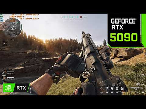 Delta Force : RTX 5090 - i9 14900K - 128GB RAM ( 4K Maximum Settings + DLSS On )