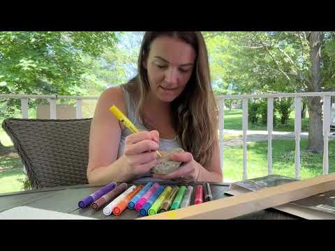 Paint Pens for Rock Painting, Acrylic Paint Markers Review, Acrylic Paint Markers for Craft Stone