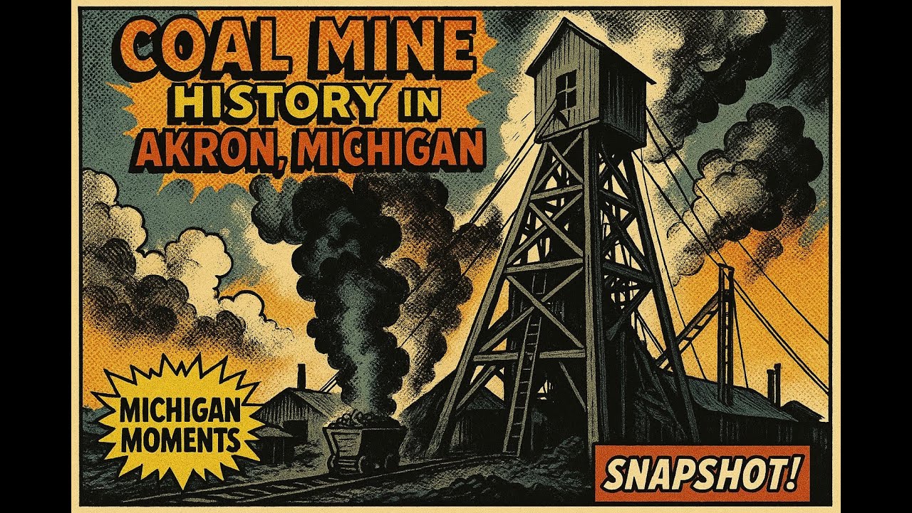 Tuscola County’s Coal Mine History in Akron Michigan