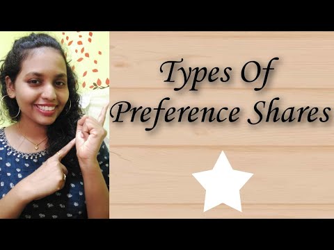 TYPES OF PREFERENCE SHARES