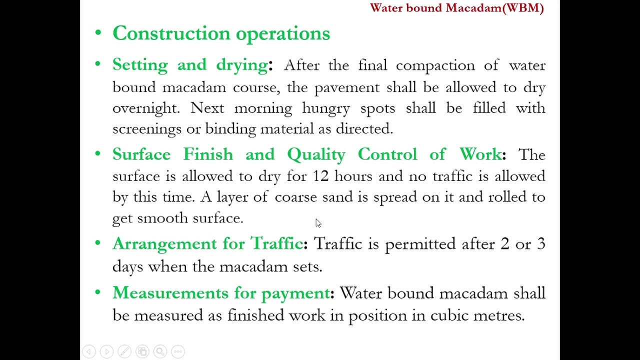 17CV63 Module 4 Pavement Construction