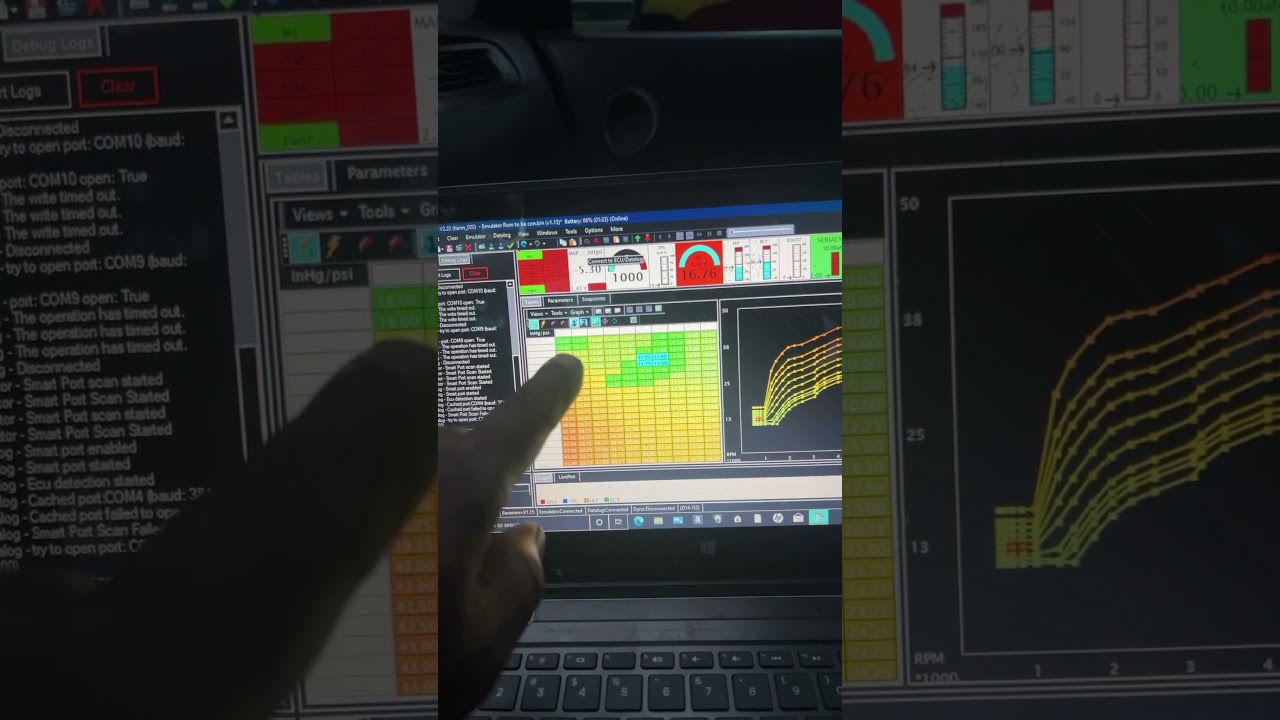 HTS problem datalogging #idle #tuning #hondatunesuite #HTS