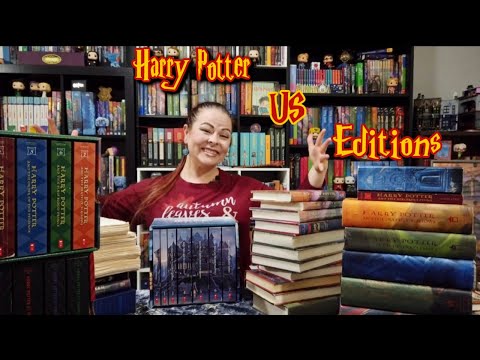 THE DIFFERENT U.S. HARRY POTTER BOOK EDITIONS + GIVEAWAY