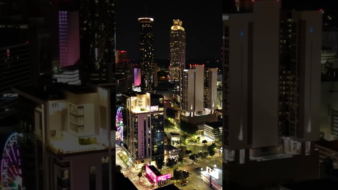 Downtown Atlanta | 4K Drone Flyover | Full video in Description #drone #city #skyline #atlanta
