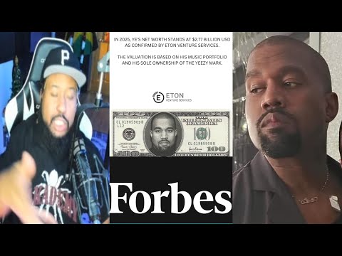 Ye a billionaire or not? Akademiks on Eton Ventures saying Ye worth $2.7B & Forbes saying he is not