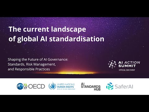 The current landscape of global AI standardisation