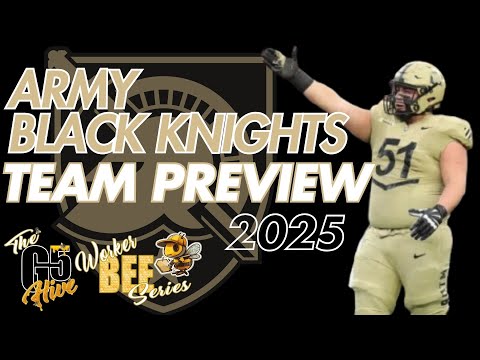 Army Black Knights 2025 Football Team Preview - Worker Bee Series