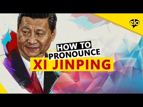 How To Pronounce Xi Jinping | With Definition or Examples
